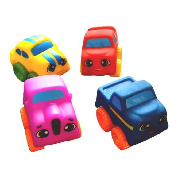 Unknown | Toys | Toddler Multicolor Toy Car Bundle Of 4 Interactive ...